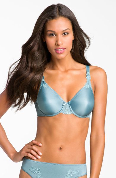 Chantelle Intimates Hedona Seamless Underwire Bra in Blue (peacock) | Lyst Chantelle Intimates Hedona Seamless Underwire Bra in Blue (peacock) | Lyst