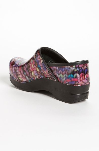 Dansko Dankso Professional Clog in Multicolor (funky knit) | Lyst Dansko Dankso Professional Clog in Multicolor (funky knit) | Lyst