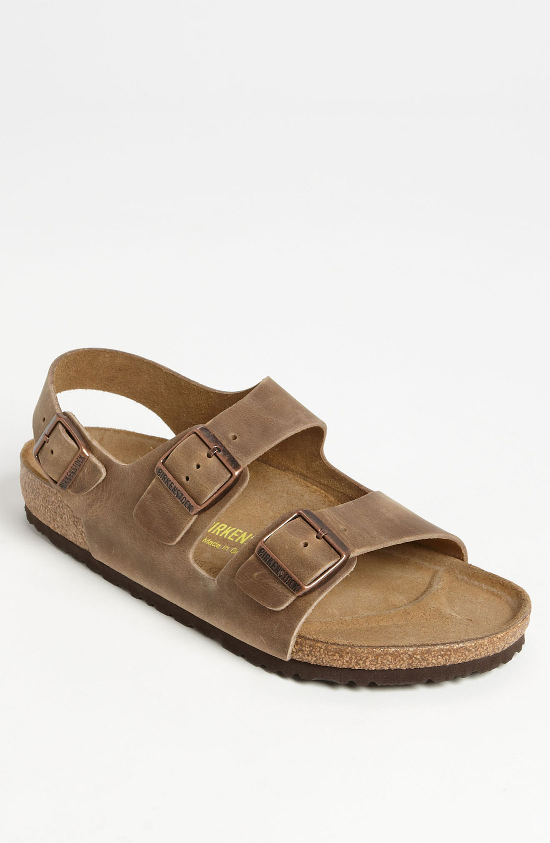 Birkenstock Milano Sandal In Brown For Men Tobacco Lyst