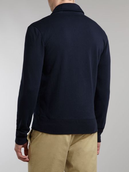 Polo Ralph Lauren Classic Shawl Collar Cardigan In Blue For Men Navy