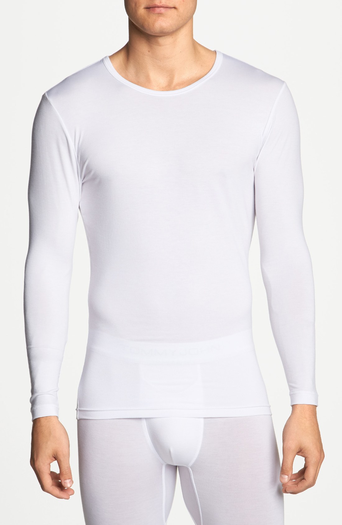 Tommy John Long Sleeve Undershirt in White for Men (Bright White) | Lyst Tommy John Long Sleeve Undershirt in White for Men (Bright White) | Lyst