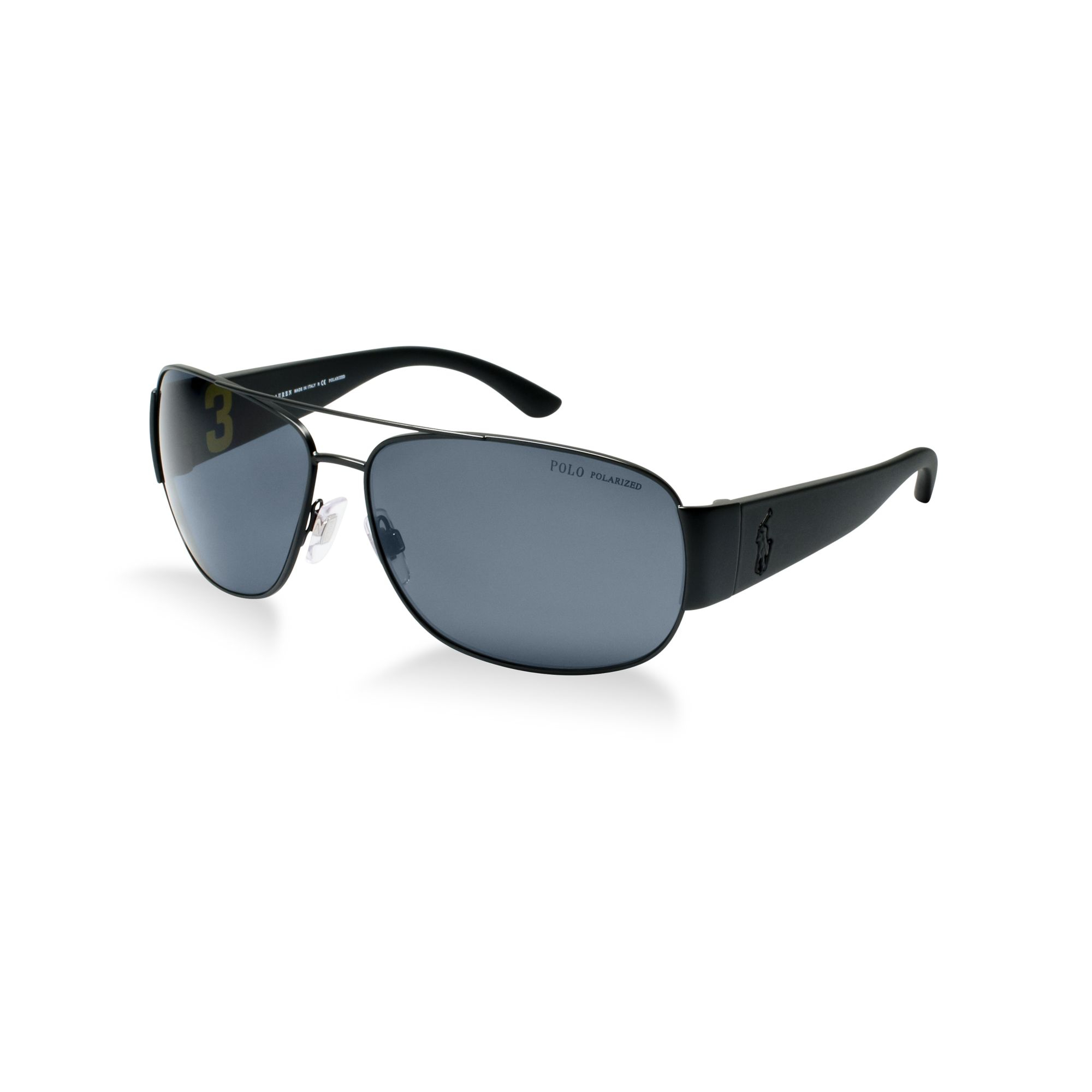 Ralph Lauren Sunglasses In Black For Men Blackgrey Lyst