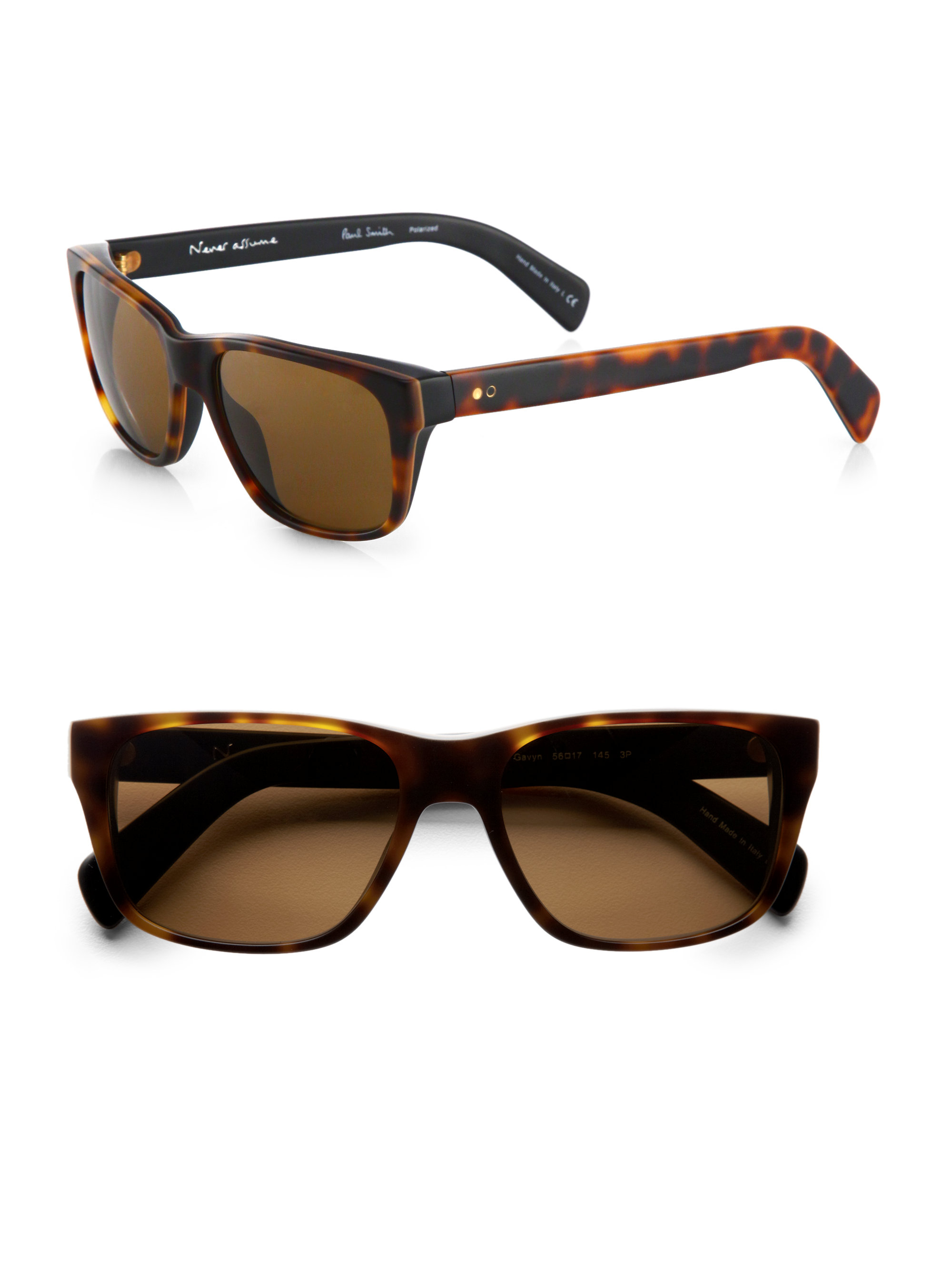 Paul Smith Gavyn Acetate Sunglasses In Brown For Men Lyst