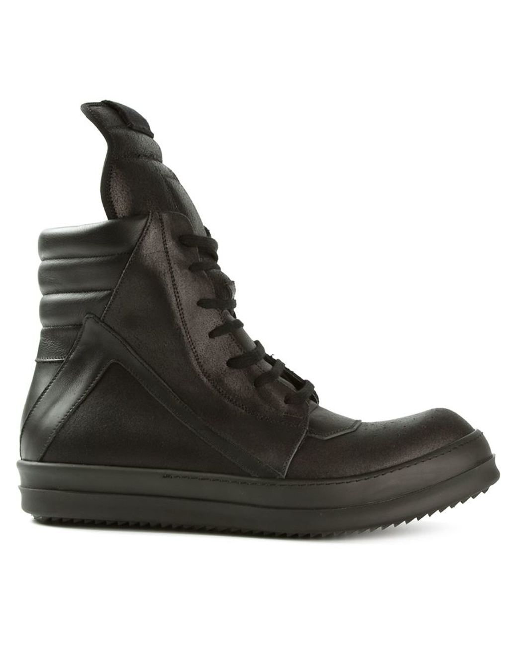 Rick Owens Geobasket in Black for Men | Lyst
