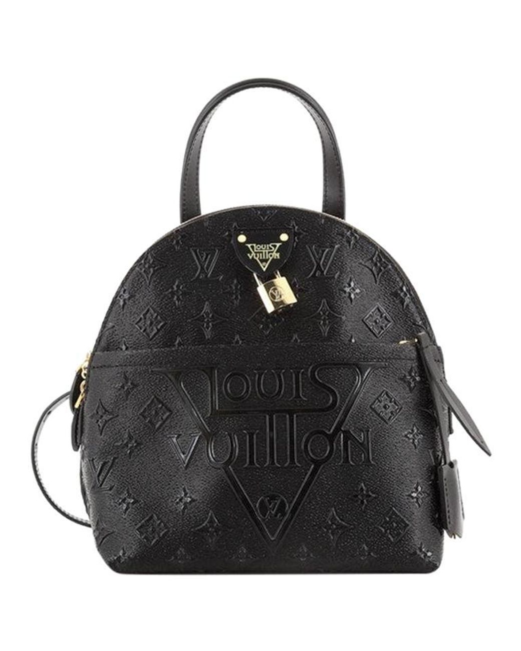 Black Embossed Lv Backpack | Paul Smith