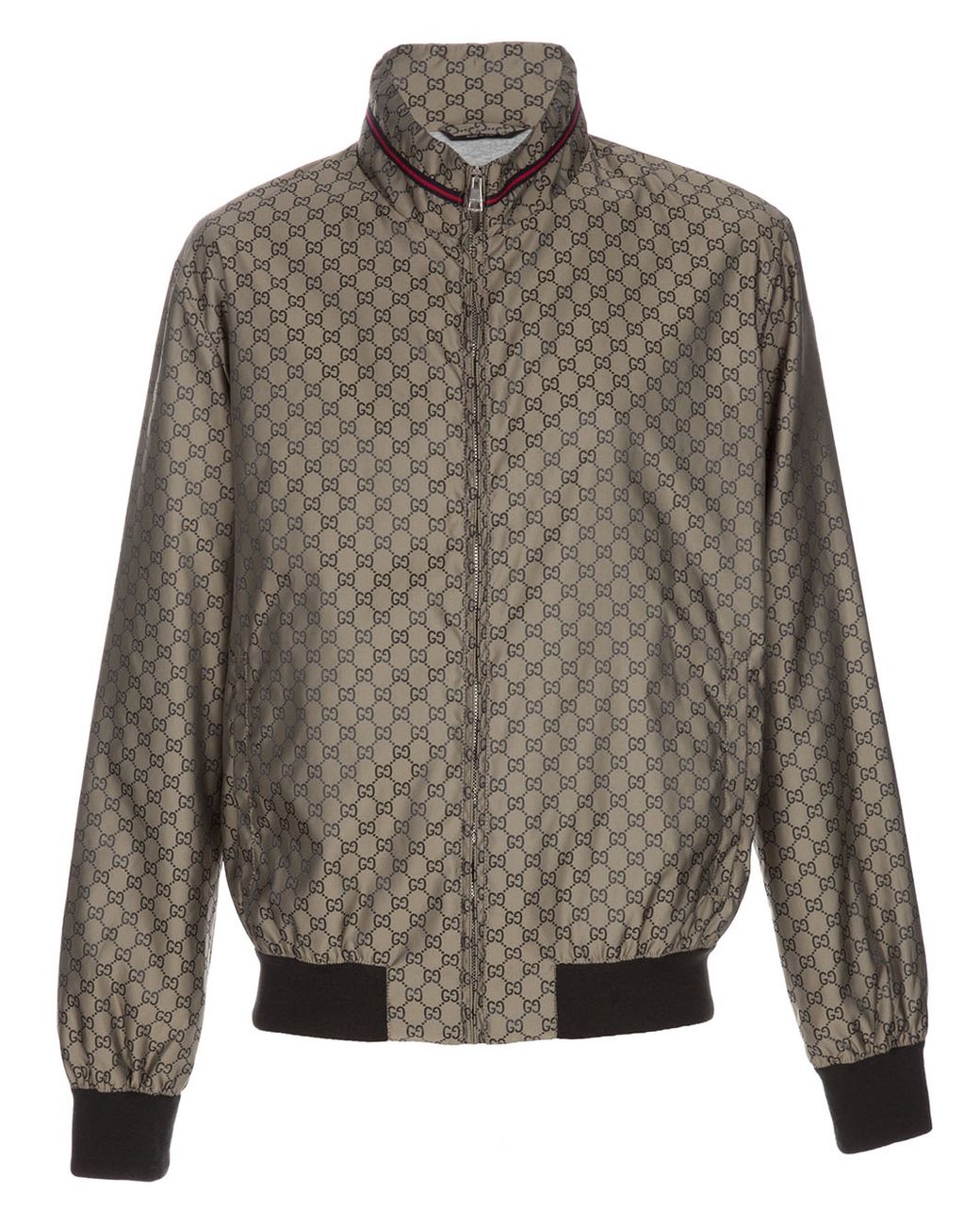 Gucci Monogrammed Jacket in Green for Men | Lyst UK