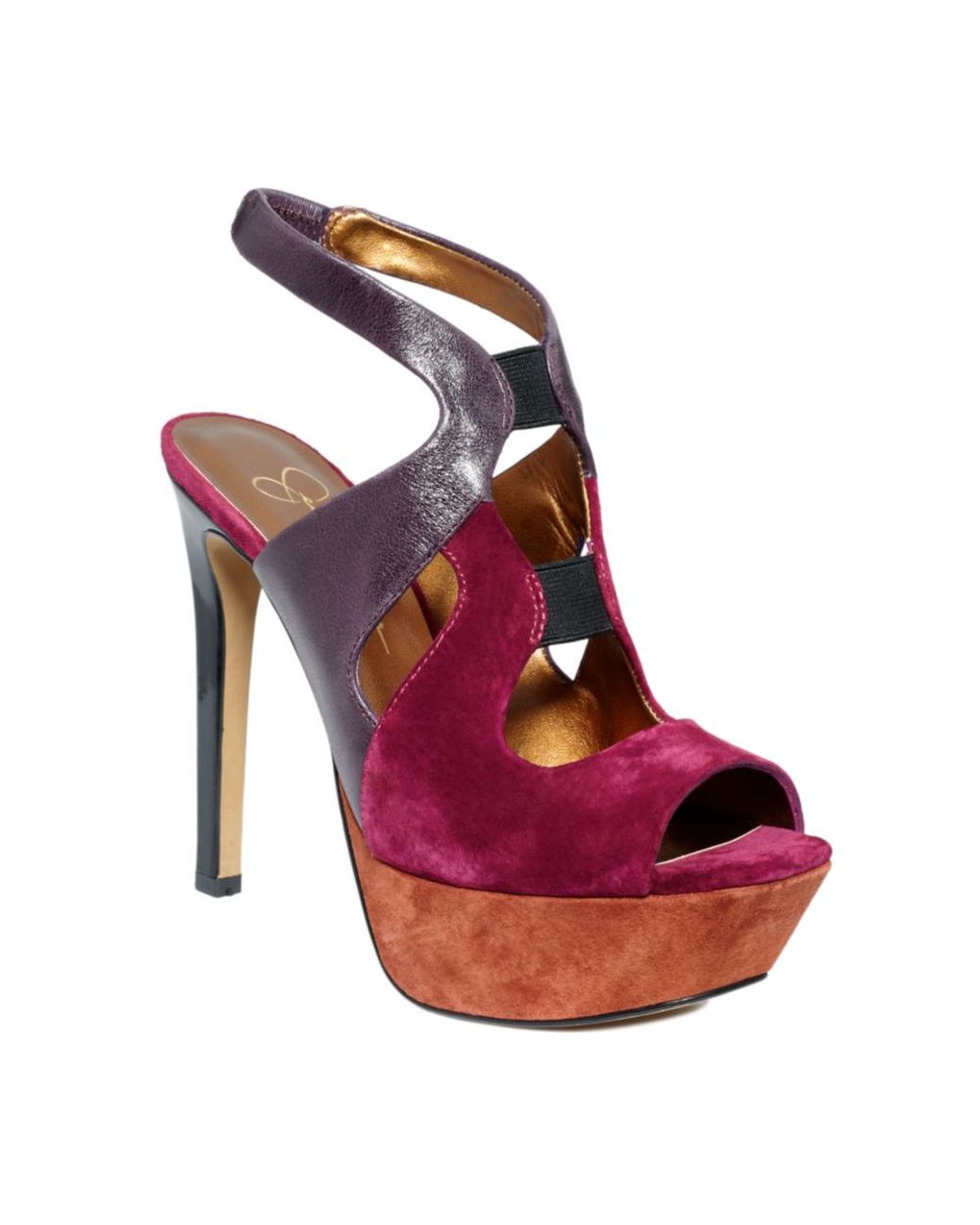 Jessica Simpson Bendie Platform Sandals | Lyst