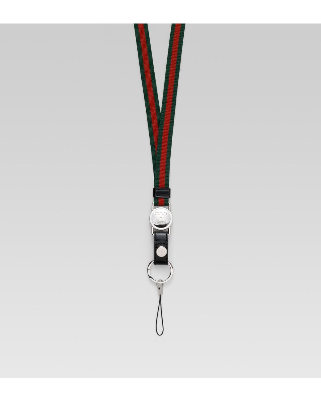 Gucci Cell Phone Strap with 500 By Gucci Script Detail in Green for Men ...