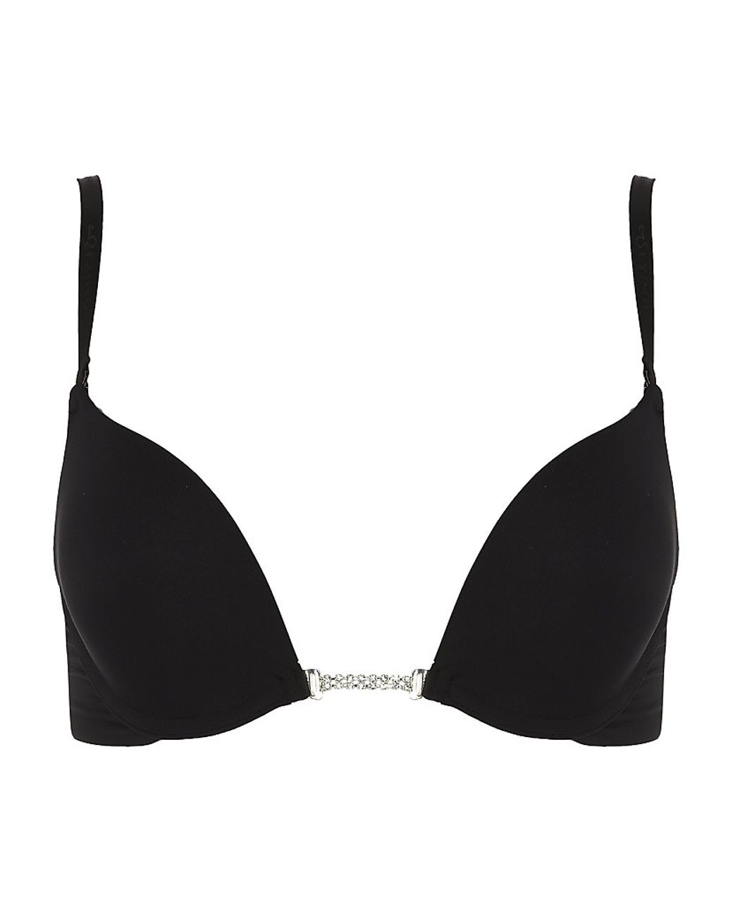 Ultimo Miracle A D Frontless Plunge Bra in Black | Lyst Canada