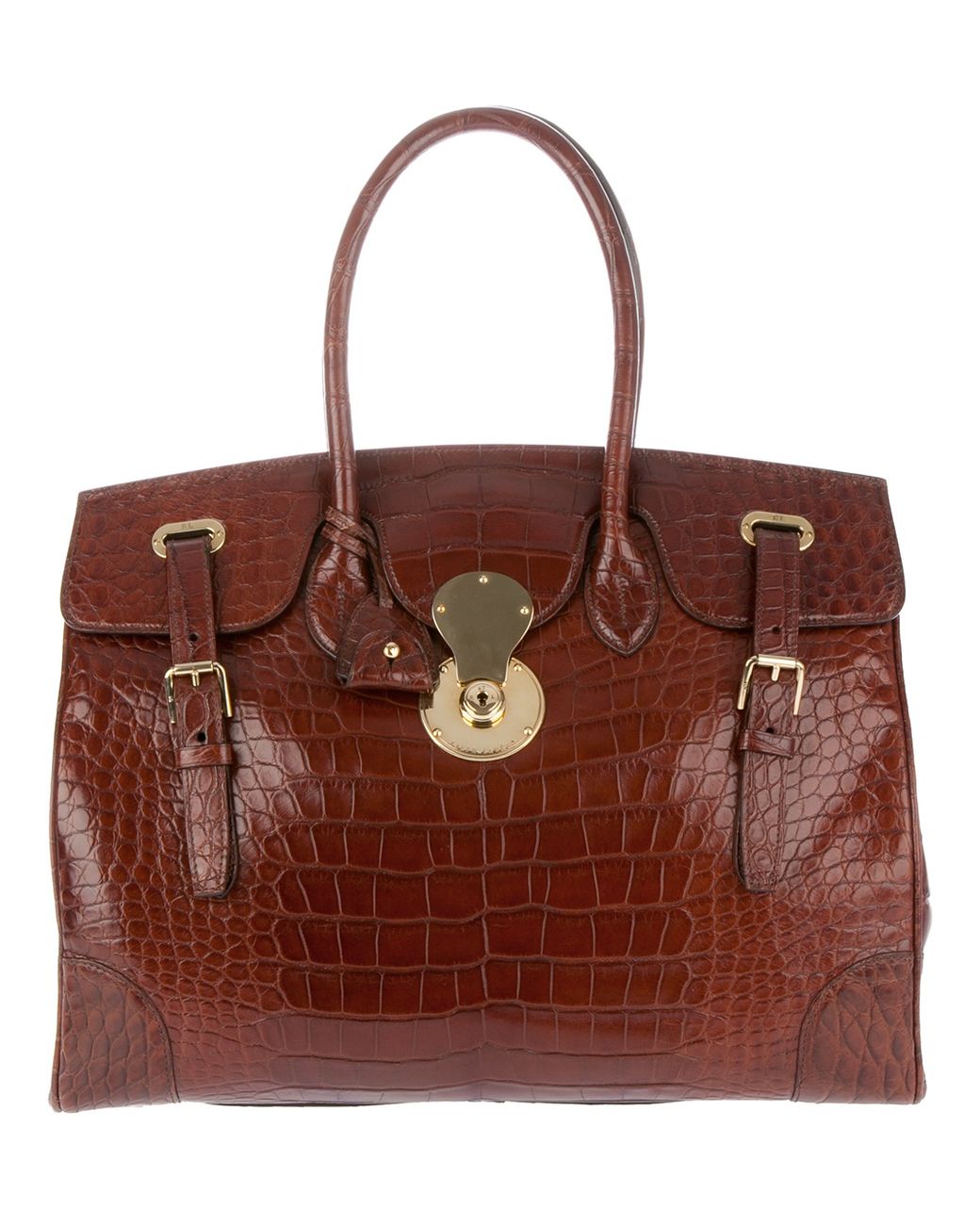 Ralph Lauren Ricky Bag in Brown | Lyst