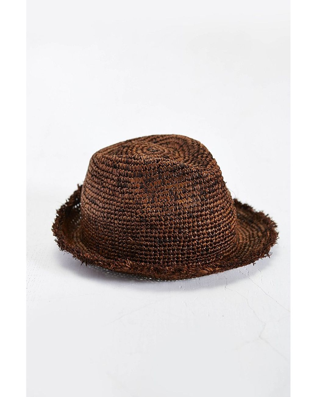 Glory By Goorin Raw Straw Bucket Hat in Brown for Men | Lyst