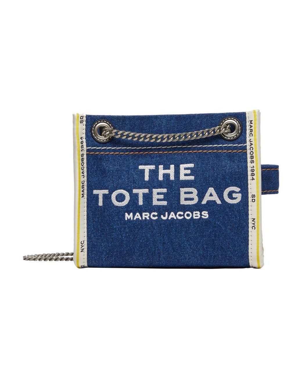 Marc Jacobs The Crossbody Tote Denim Bag in Blue | Lyst Australia