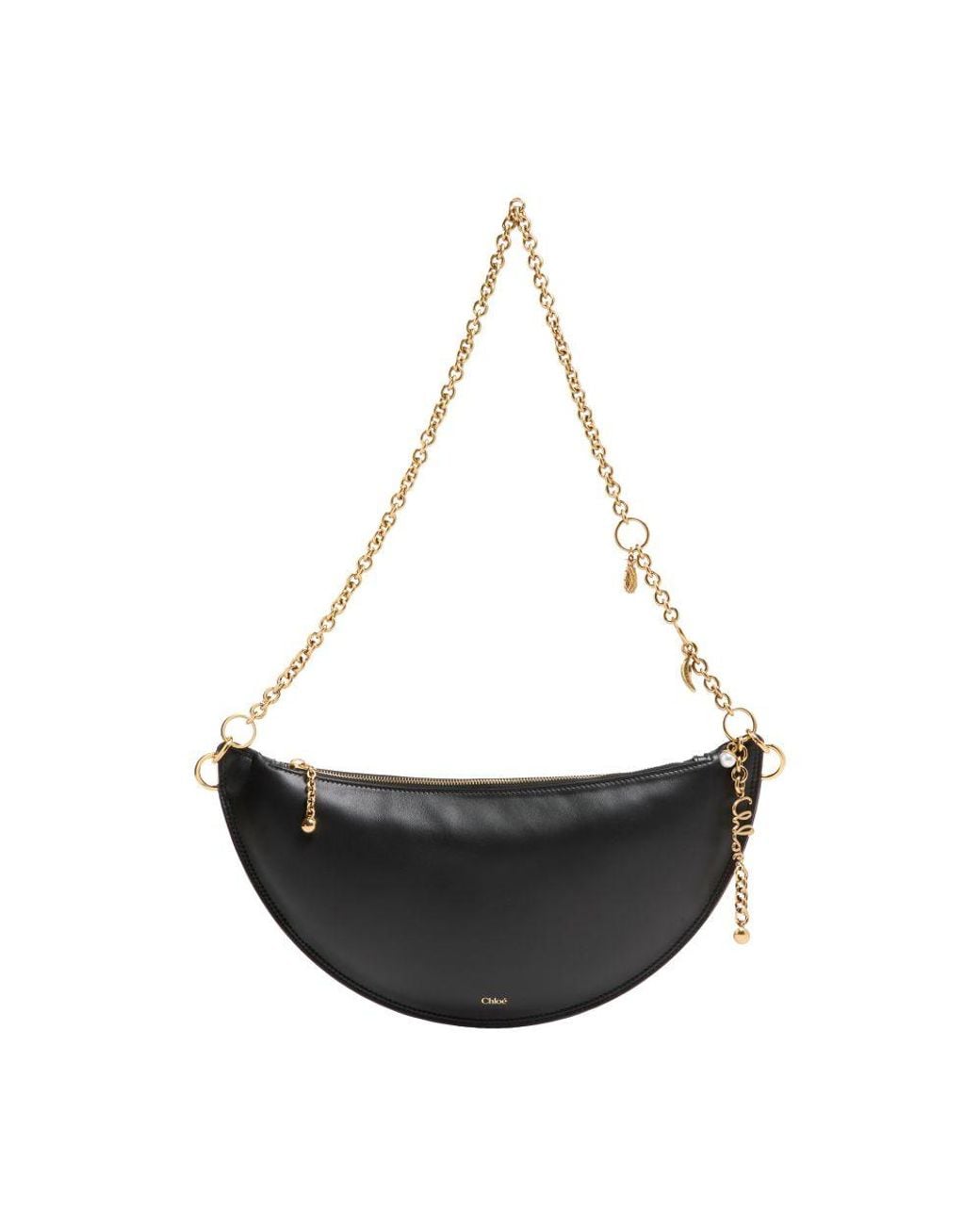 Chloé Chloé Icon Shoulder Bag in Black | Lyst