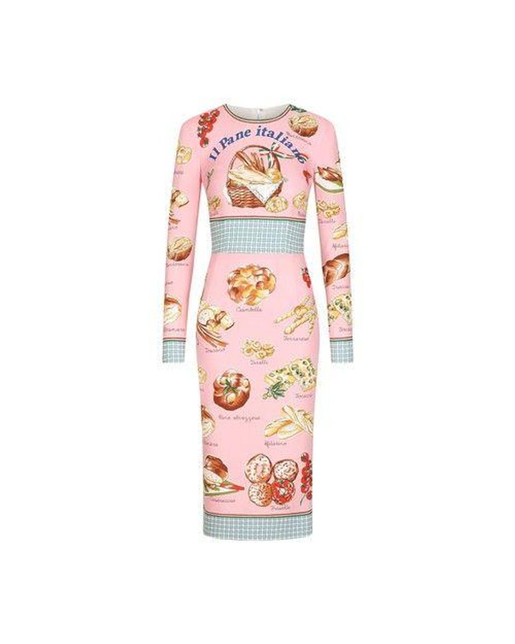 Dolce & Gabbana Bread Mini Dress | Lyst