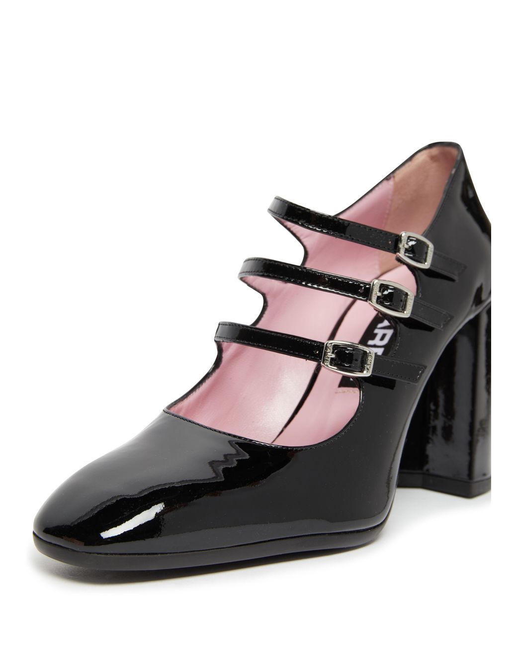 CAREL PARIS Keel Mary Janes Pumps in Black | Lyst