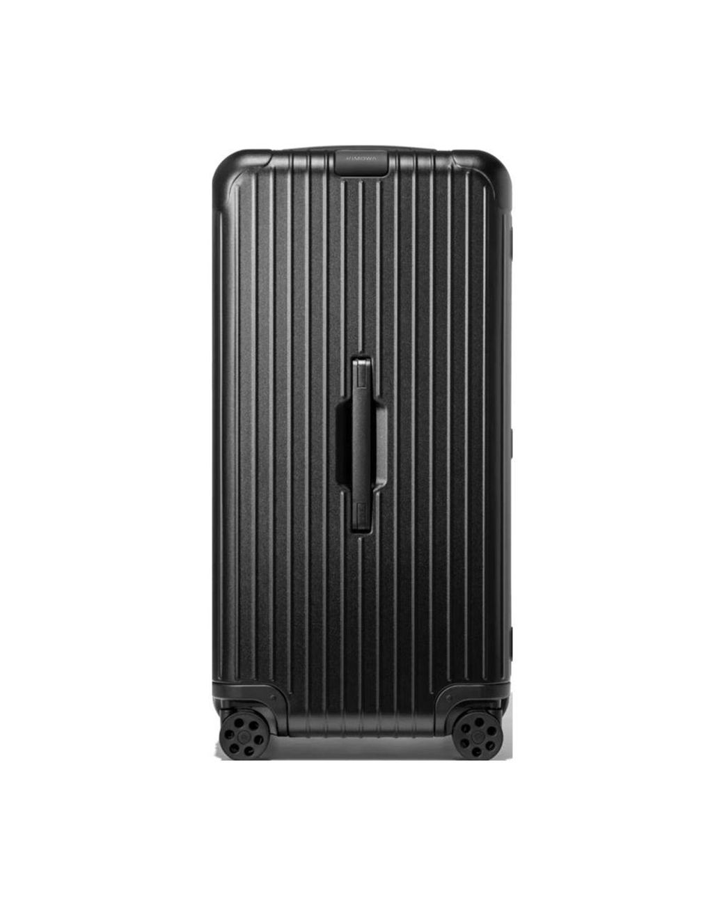 RIMOWA Essential Trunk Plus Luggage in Black | Lyst
