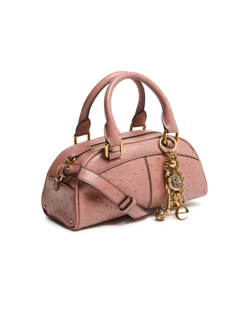 Chloé Chloé Bowling Handbag in Pink | Lyst