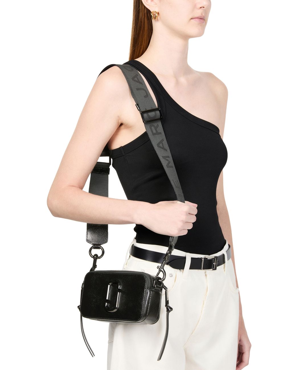 Marc Jacobs The Snapshot Bag in Black | Lyst