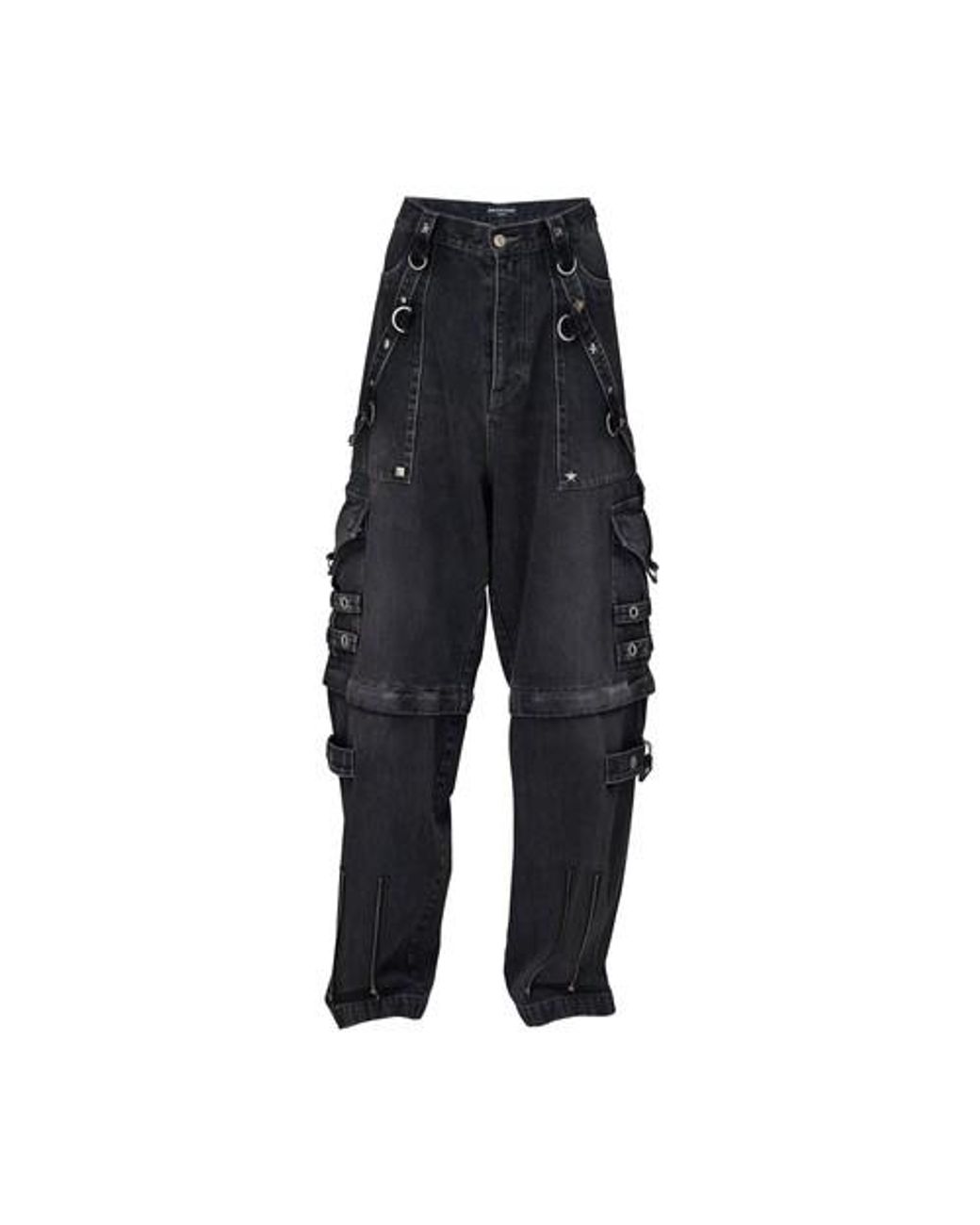 Balenciaga Raver baggy Jeans in Black for Men | Lyst