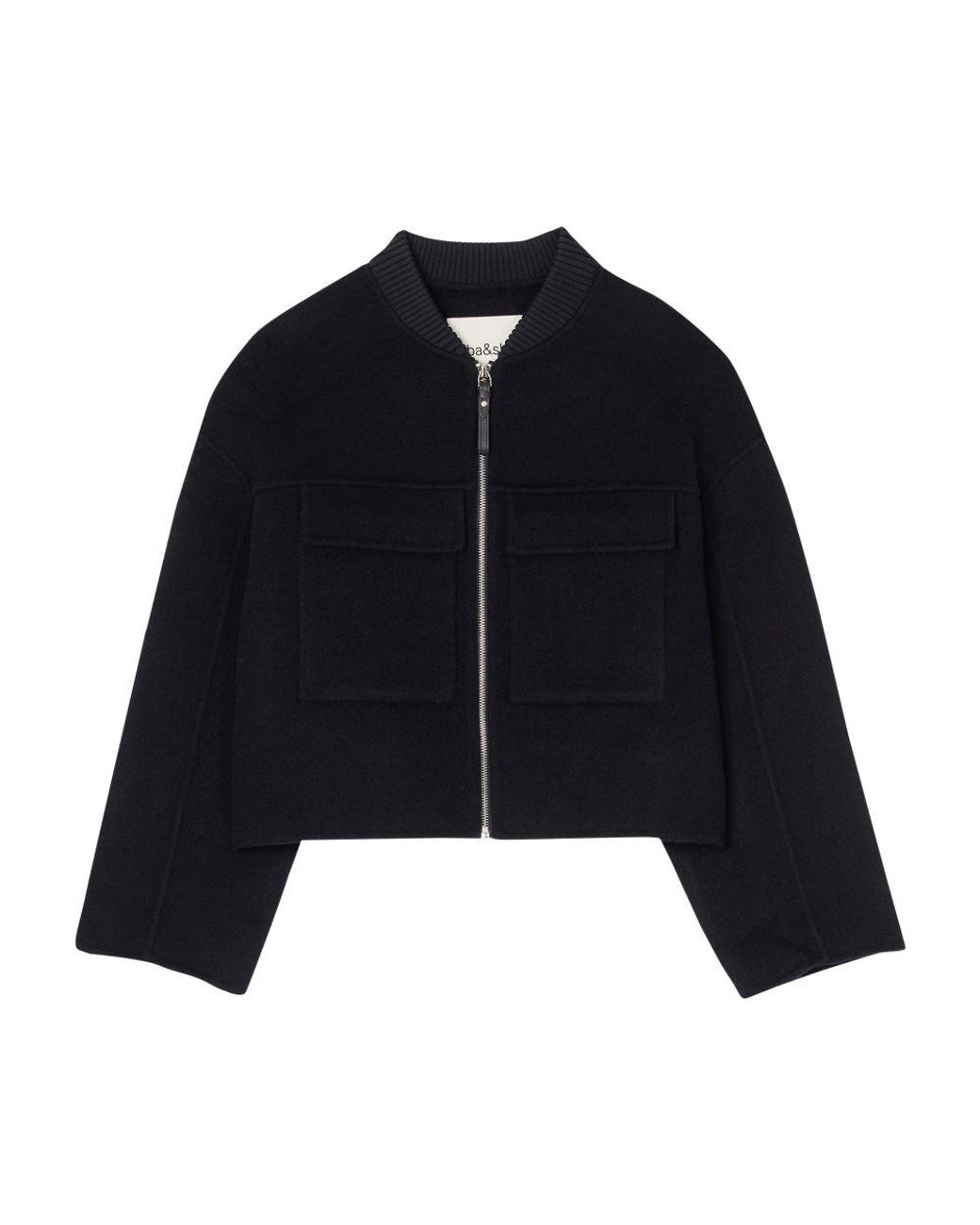 Ba&sh Philippa Jacket in Blue | Lyst