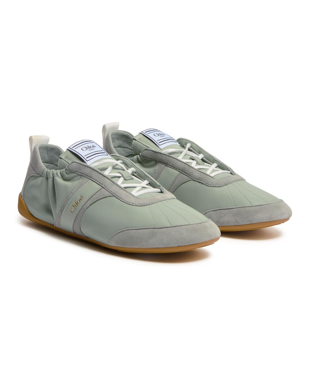 Chloé Chloé Kick Sneakers in Gray | Lyst