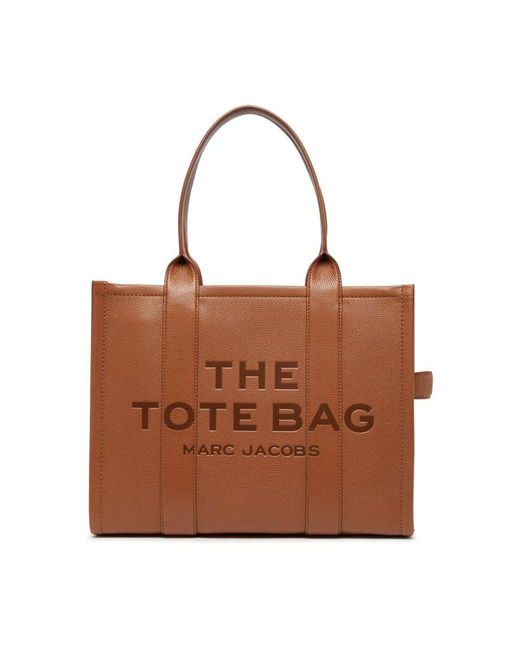 Marc Jacobs The Large Leather Tote Bag in Brown | Lyst