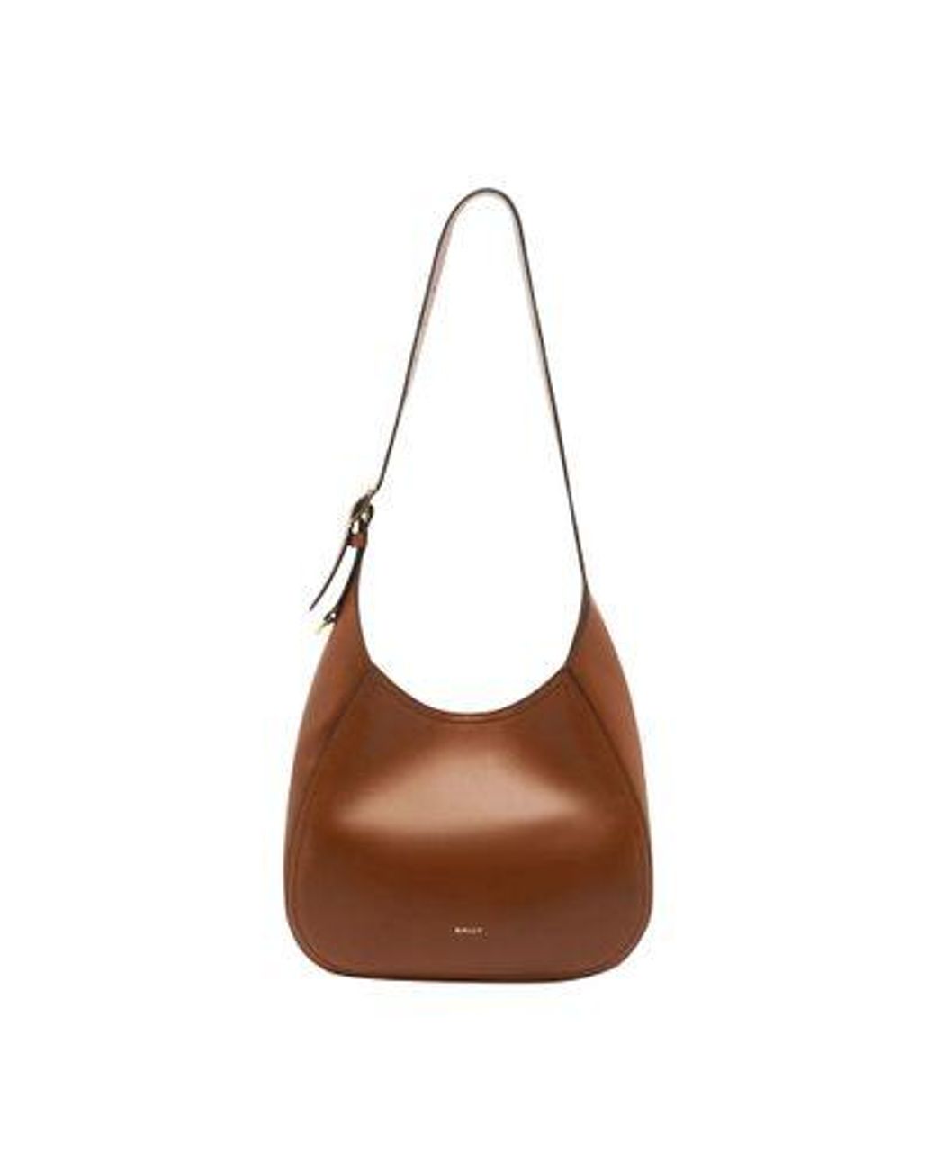 Bally Althea S Hobo Bag in Brown | Lyst