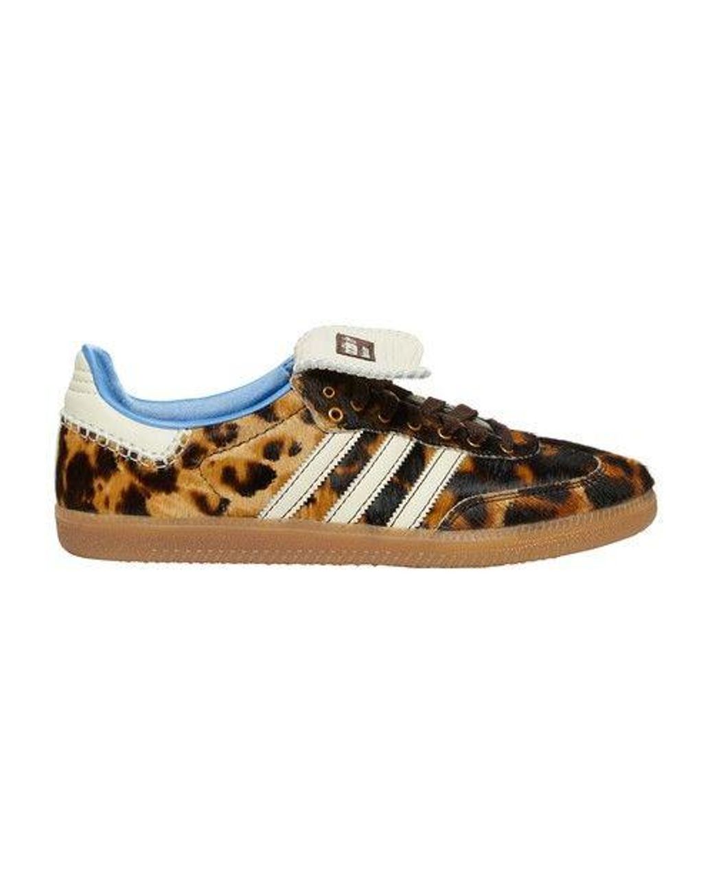 adidas Originals Leo Pony Wb Samba Sneakers in Brown for Men | Lyst