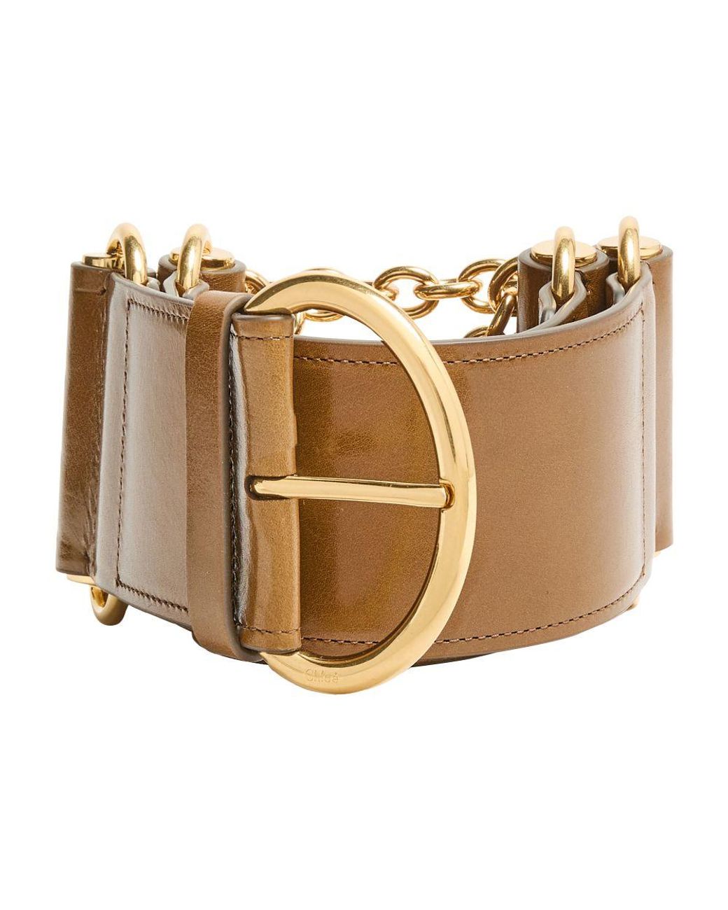 Chloé Chloé Camera Belt in Natural | Lyst