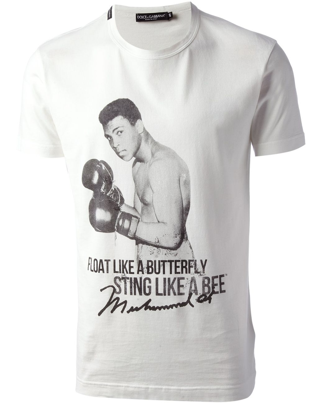 Dolce And Gabbana Muhammad Ali Tshirt In White For Men Lyst