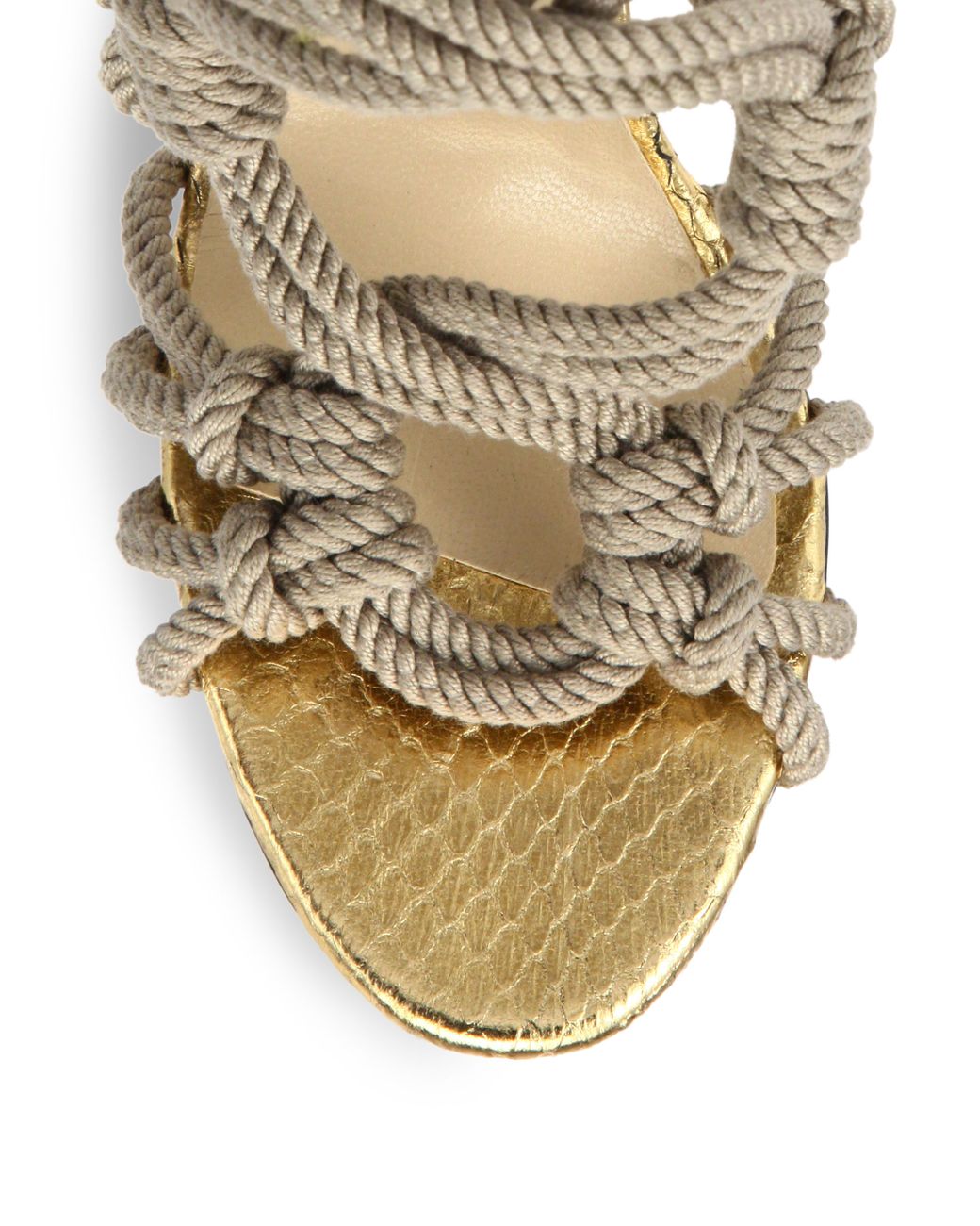 Jimmy Choo Rope Sandals