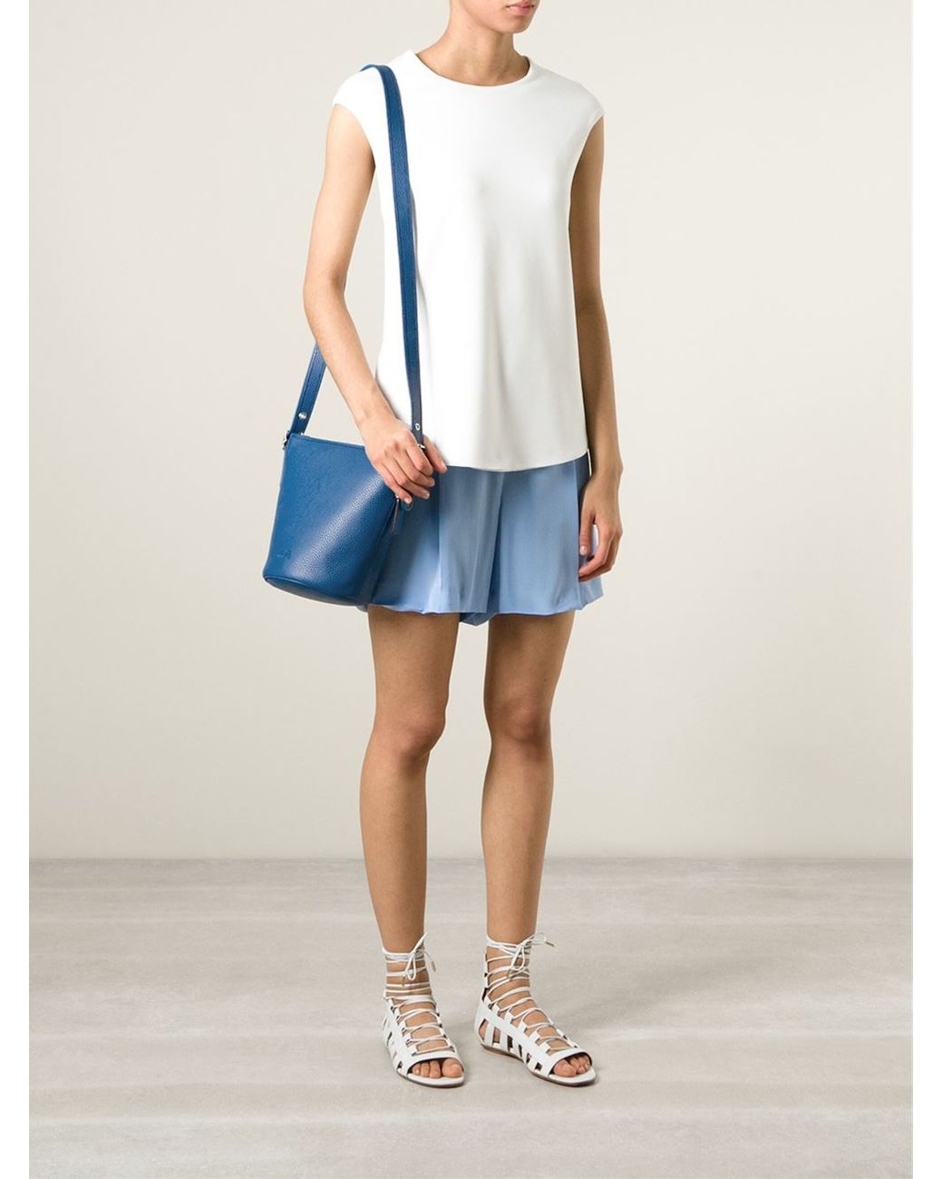 COACH Mini Duffle Bag in Blue | Lyst