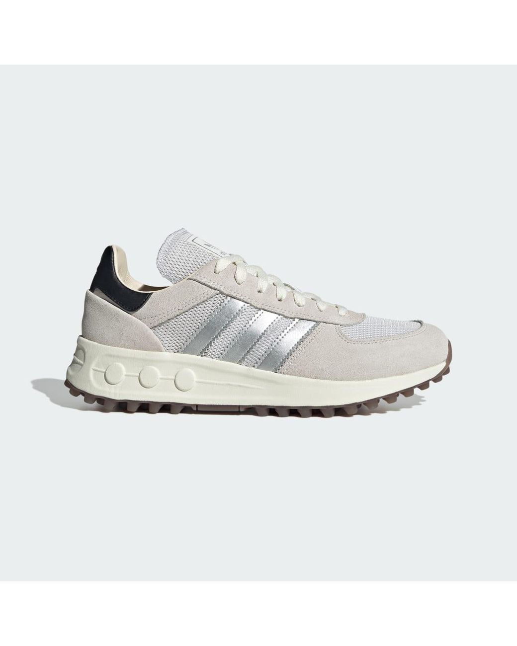 adidas La Trainer Lux Shoes in White | Lyst UK