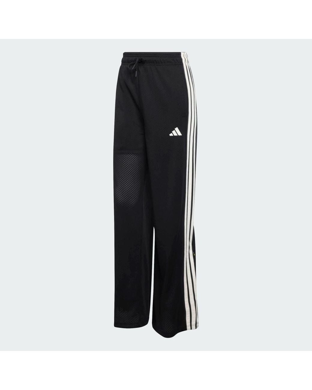 adidas Stadium Mesh Tracksuit Bottoms in Black | Lyst UK