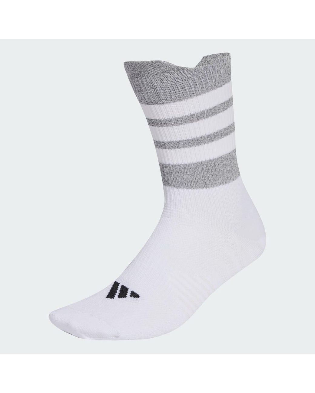 adidas Run X Reflective Socks in White | Lyst UK