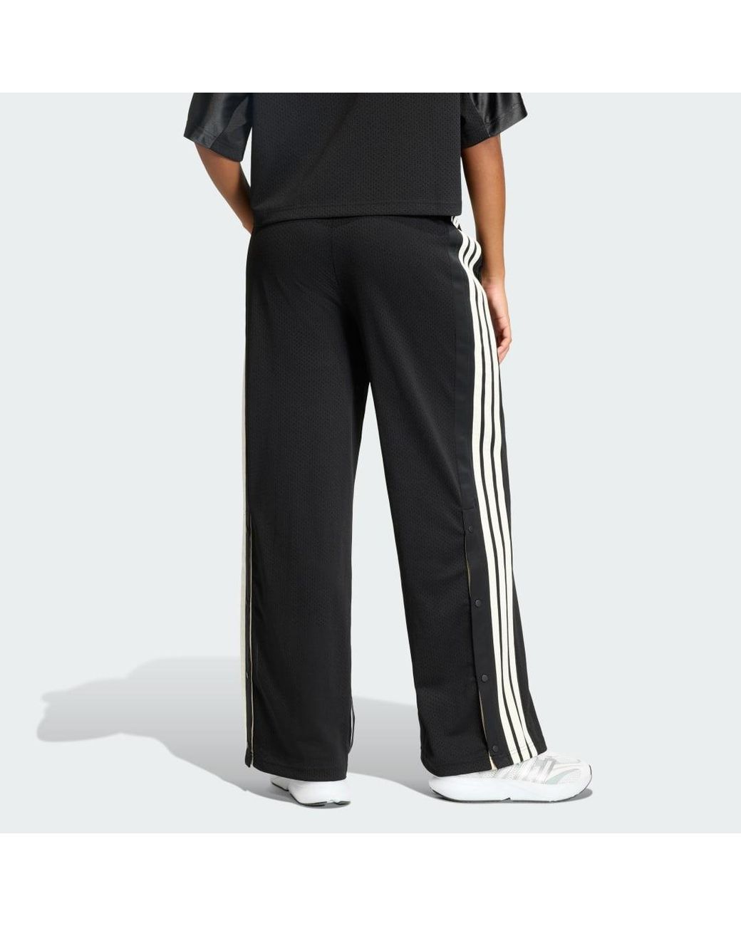 adidas Stadium Mesh Tracksuit Bottoms in Black | Lyst UK