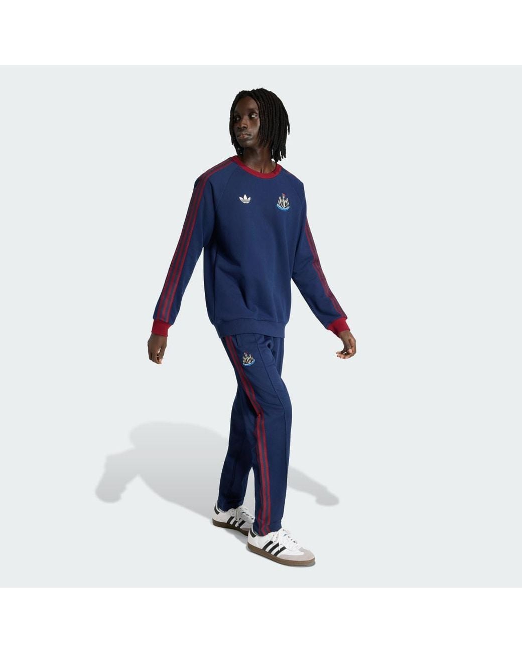 adidas Newcastle United Fc Og Crew Sweatshirt in Blue for Men | Lyst UK