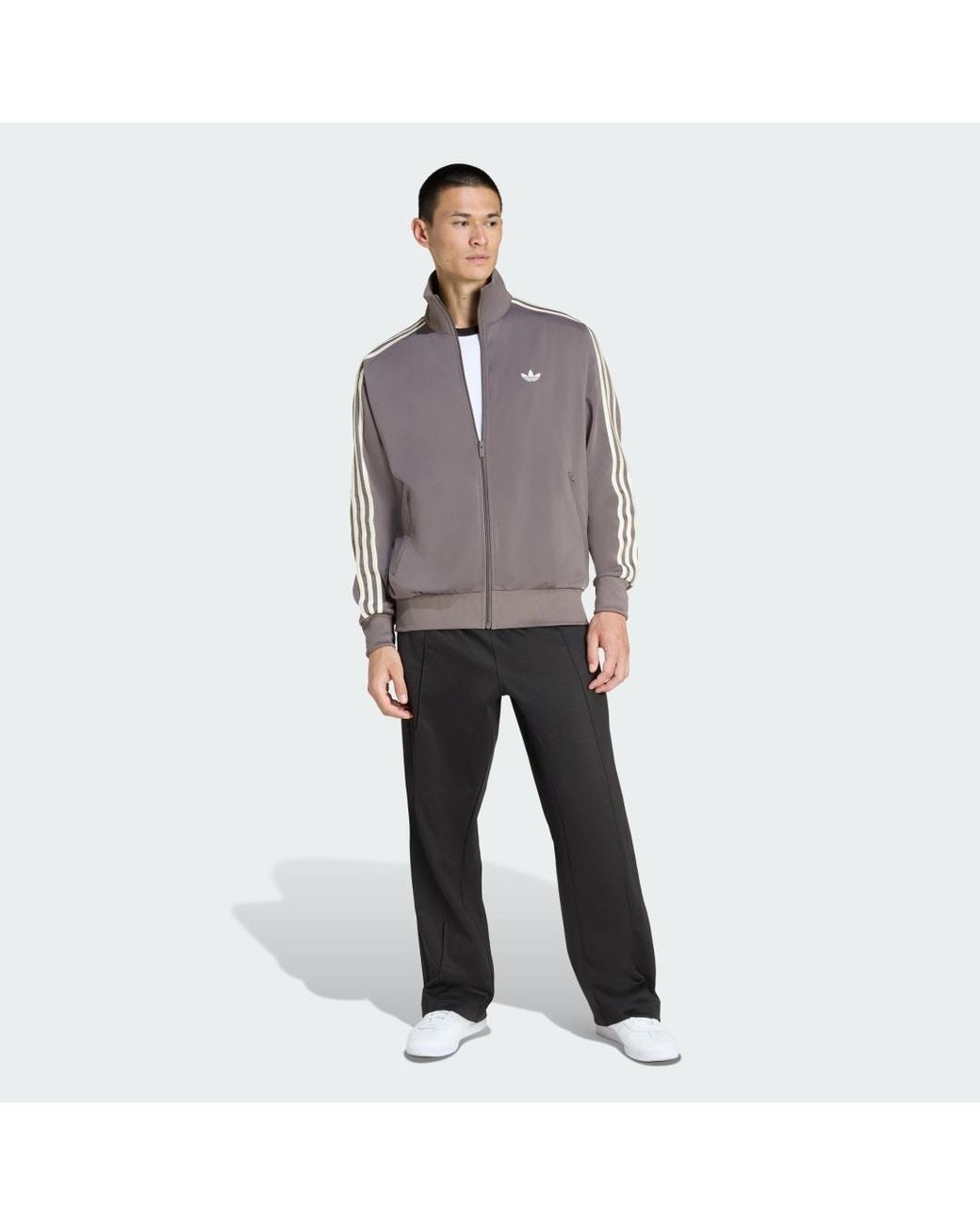 adidas Firebird Track Top in Purple for Men | Lyst UK