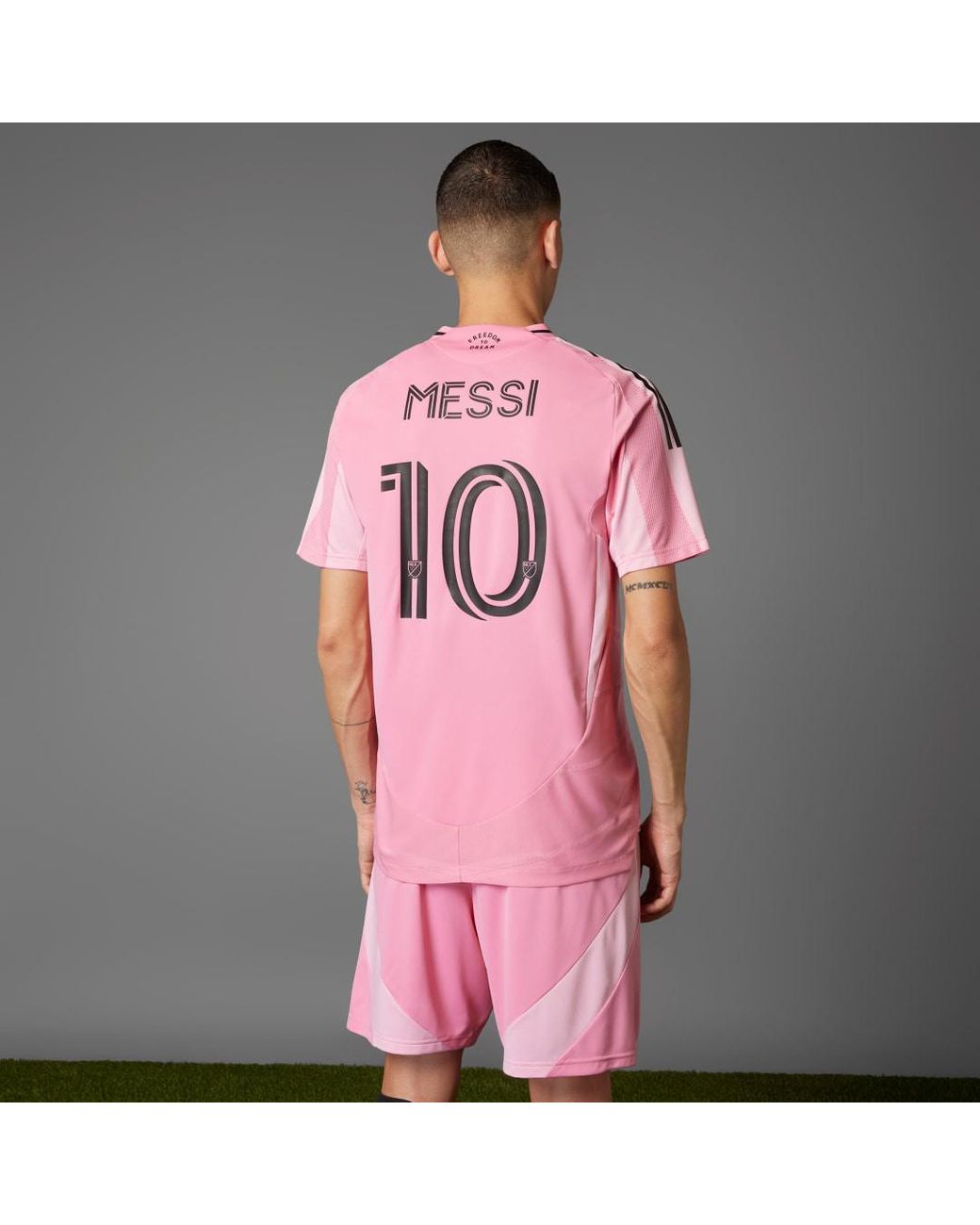 adidas Inter Miami Cf 25/26 Messi Home Authentic Jersey in Pink for Men ...
