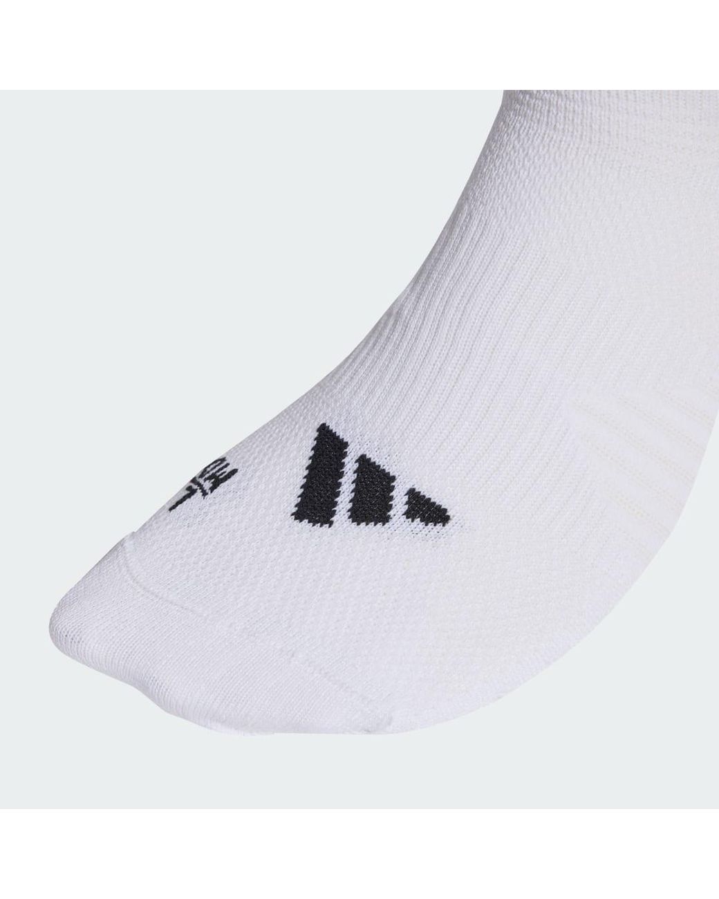 adidas Run X Reflective Socks in White | Lyst UK