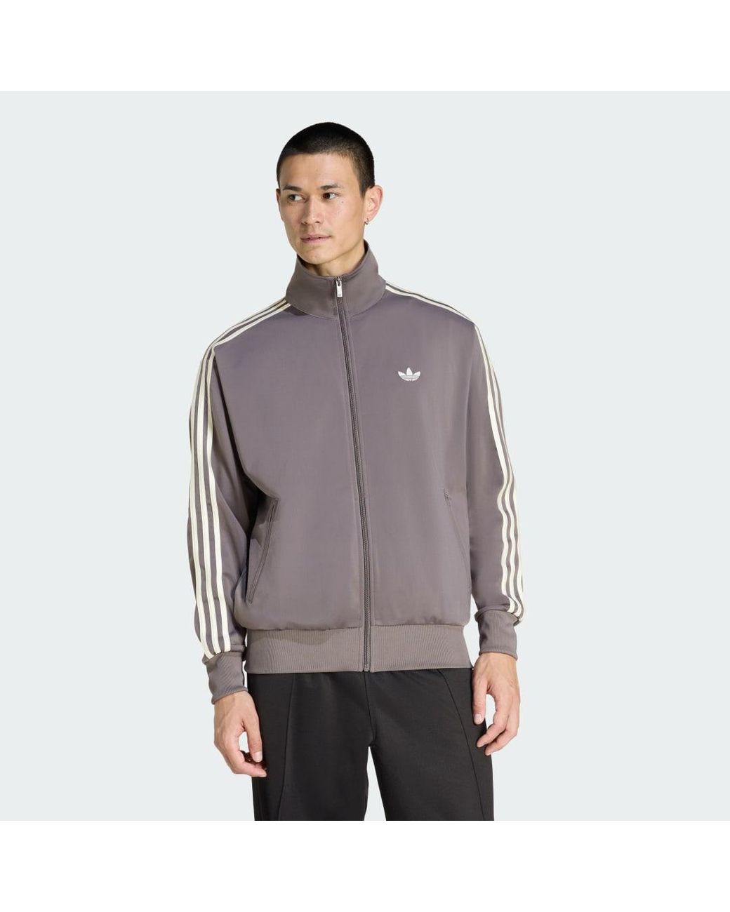 adidas Firebird Track Top in Purple for Men | Lyst UK