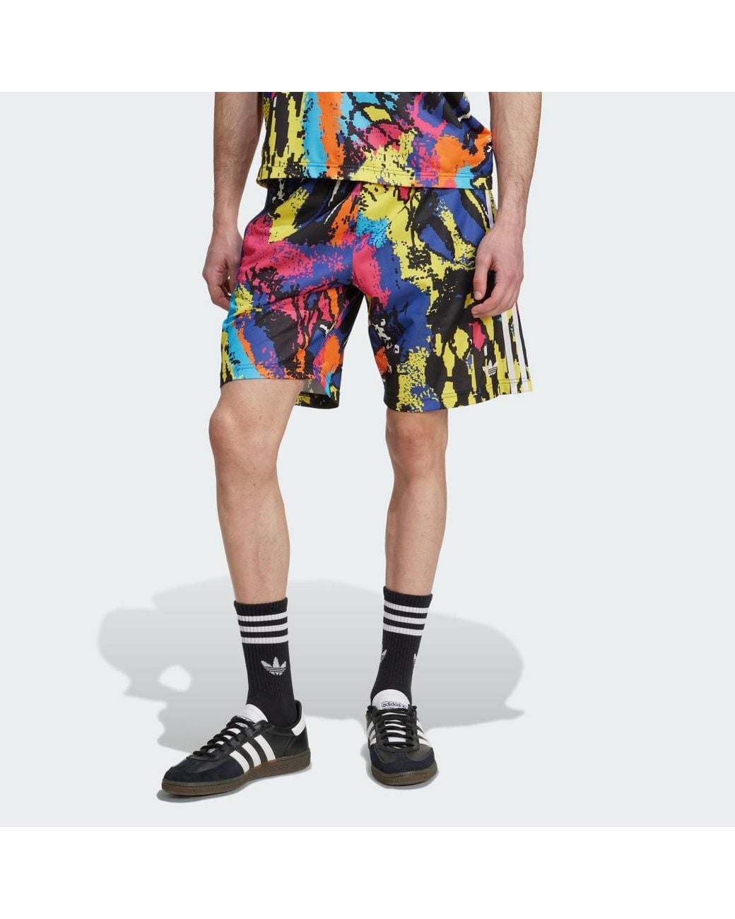 adidas Archive Aop Short 9-Inch Inseam in Blue for Men | Lyst UK