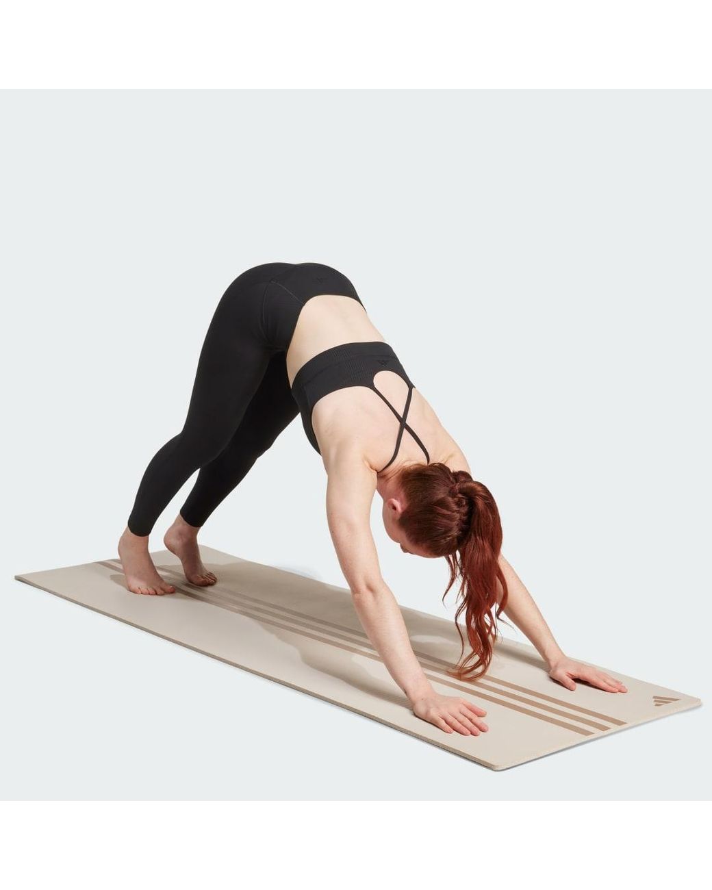 adidas All Me Rib 7/8 Leggings in Blue | Lyst UK