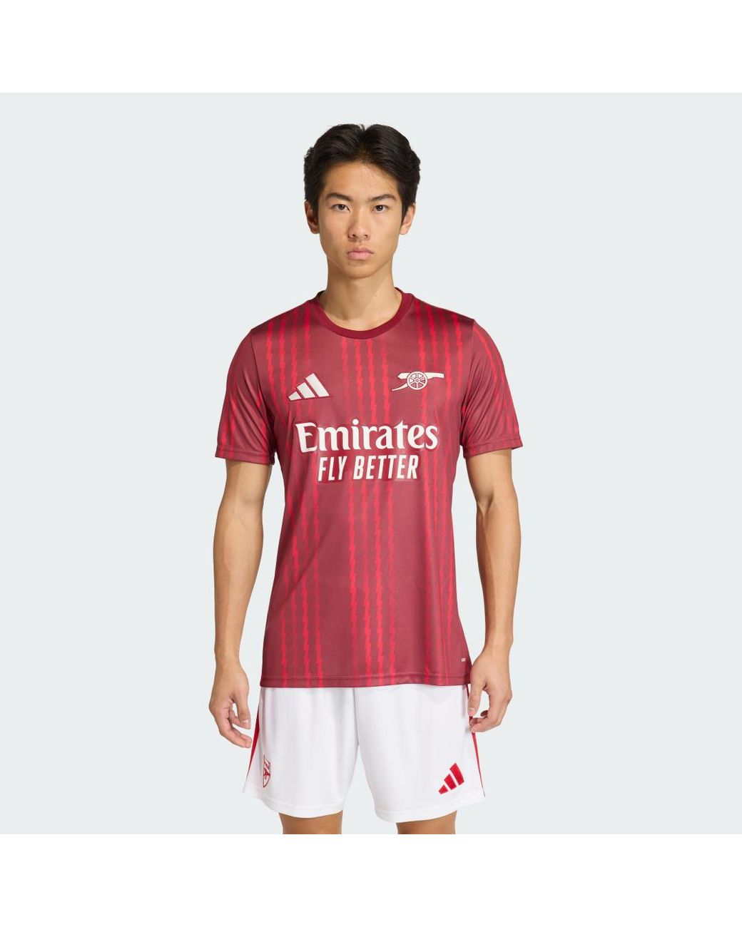 adidas Arsenal 2025/26 Pre-Match Training Jersey in Red for Men | Lyst UK