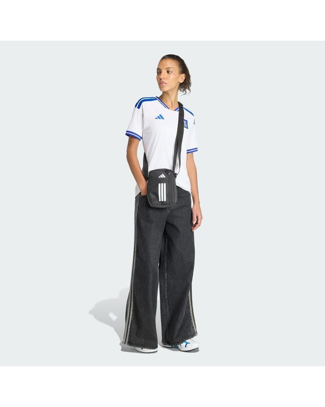 adidas Greece 26 Home Jersey in White | Lyst UK