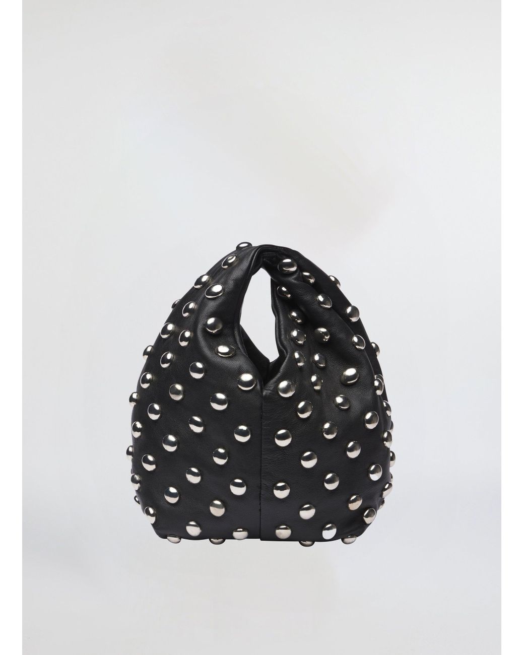 A.L.C. Simone Studded Leather Bag in Black | Lyst