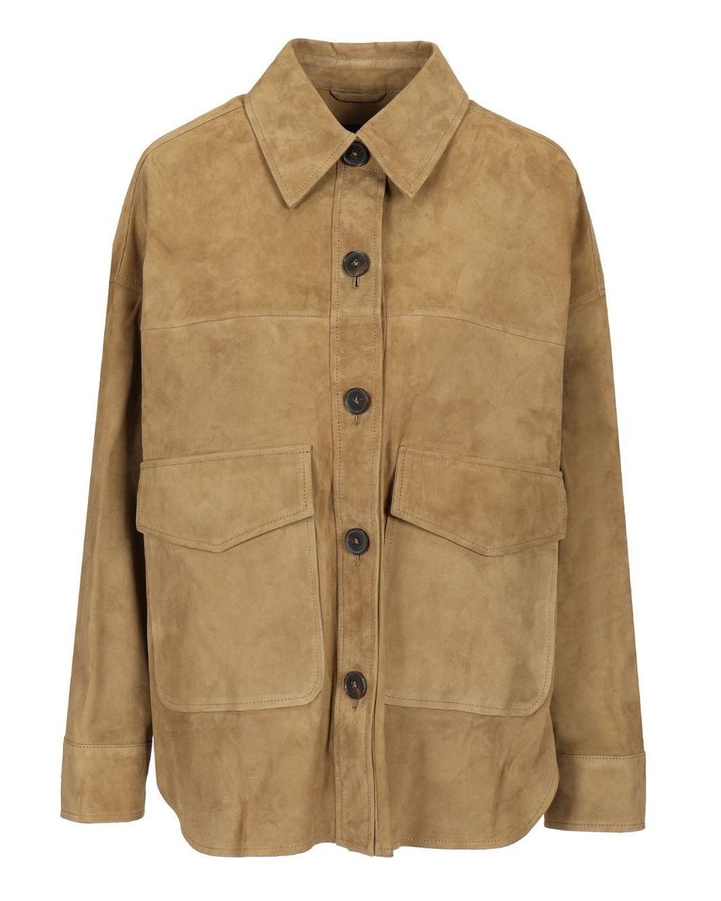 Arma "kaylee" Safari Jacket in Brown | Lyst