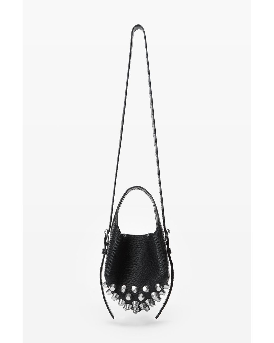 Alexander Wang Rex Small Bucket Bag In Lambskin Leather in Black | Lyst