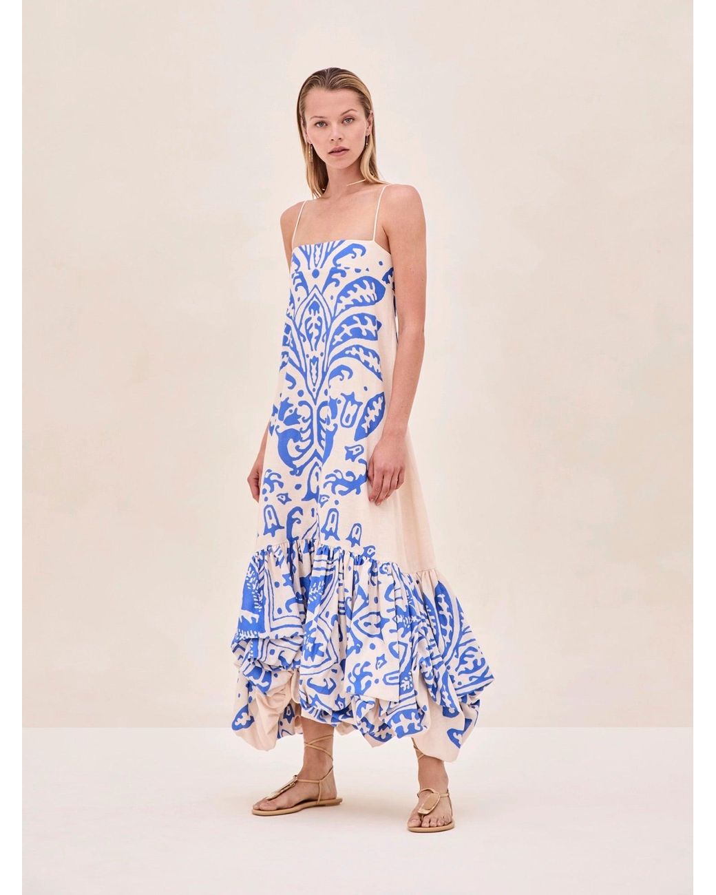 Alexis Ellisa Dress in Blue | Lyst