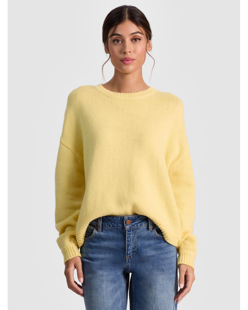Alice + Olivia Ensley Crewneck in Blue | Lyst